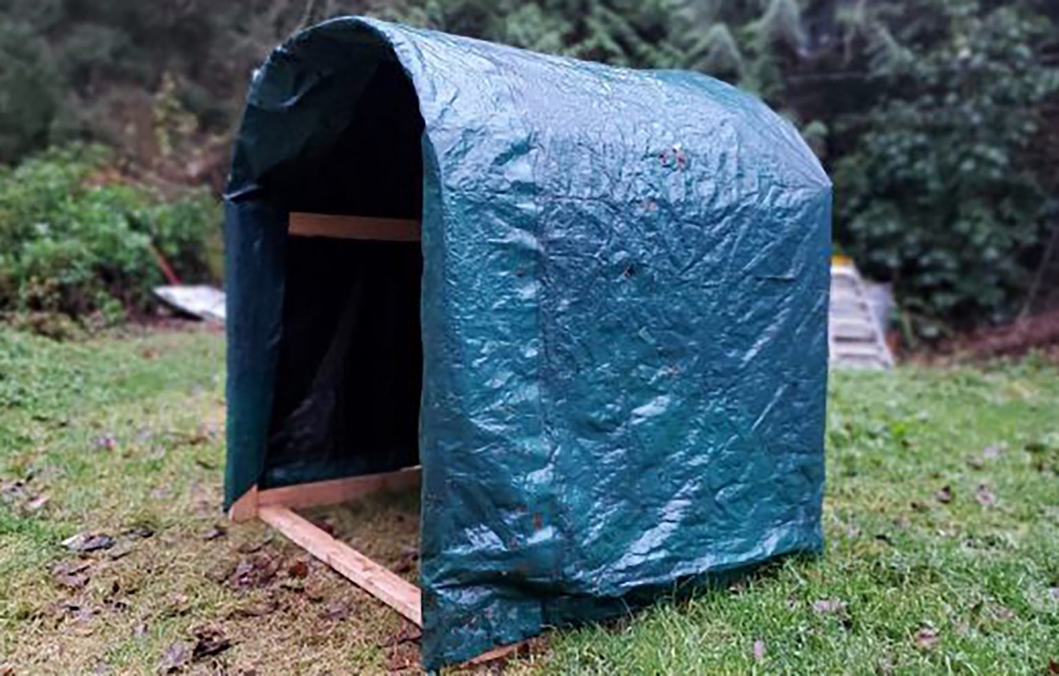 DIY Hoop House Field Shelter Structure Plan - Goat Journal